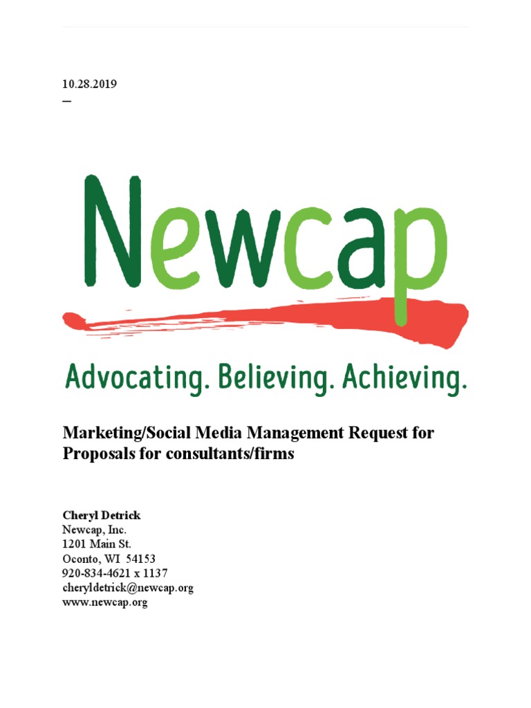 Newcap Marketing Social Media Proposal | PDF | Social Media | Popular ... Newcap Marketing Social Media Proposal | PDF | Social Media | Popular ...