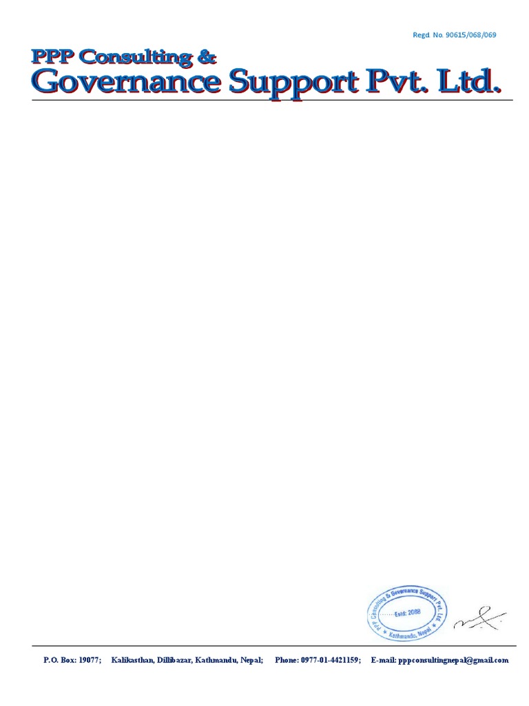 PPP Letter Head | PDF