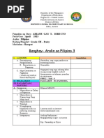 Lesson Plan With Annotations and Indicators-Bahagi NG Pamilya FINAL | PDF