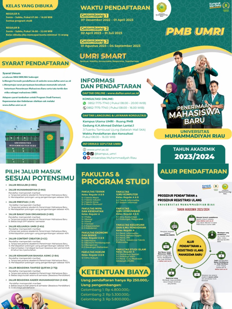 BROSUR PMB UMRI 2023 (1) | PDF