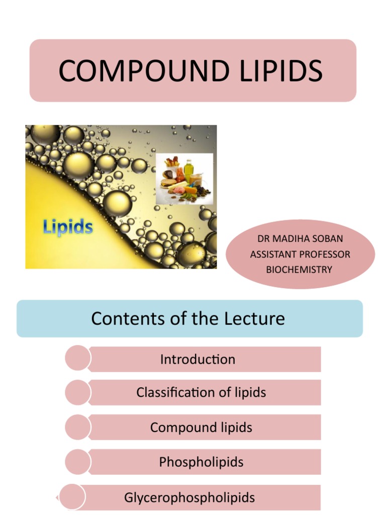 Compound Lipid | PDF