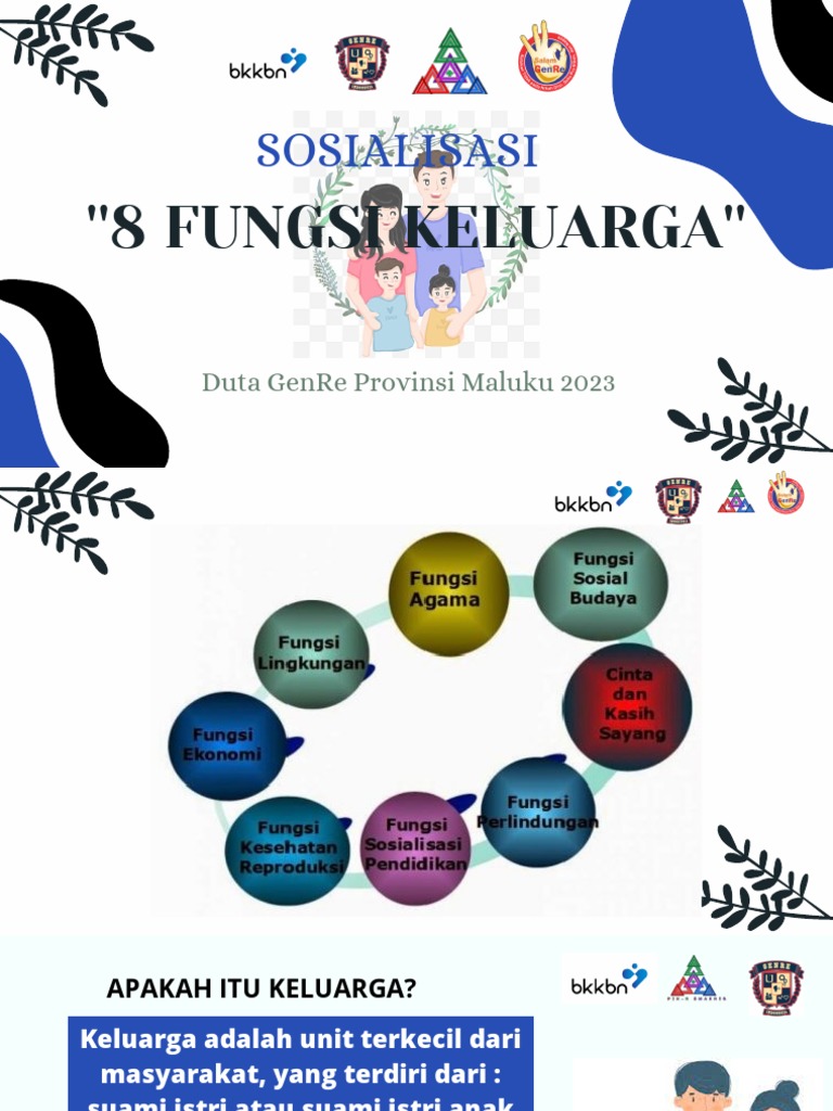 8 Fungsi Keluarga Pdf 