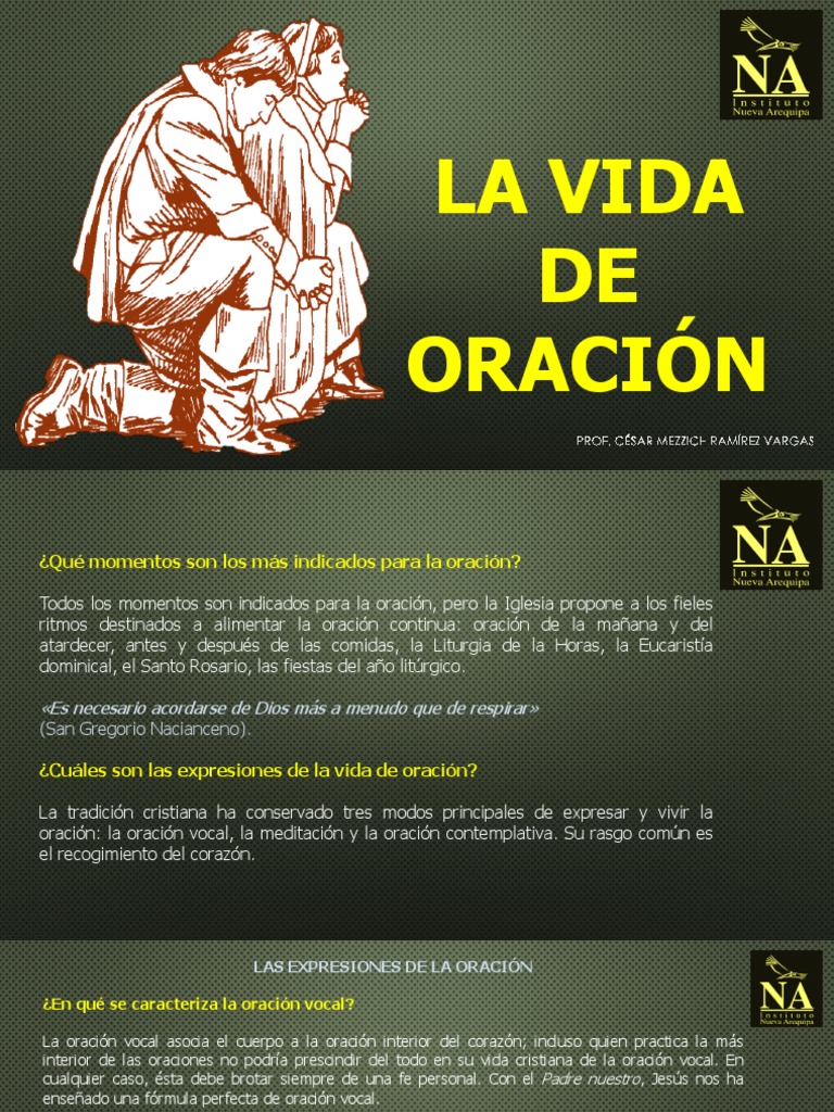 La Vida de Oración-1 | PDF | Oración | Jesús