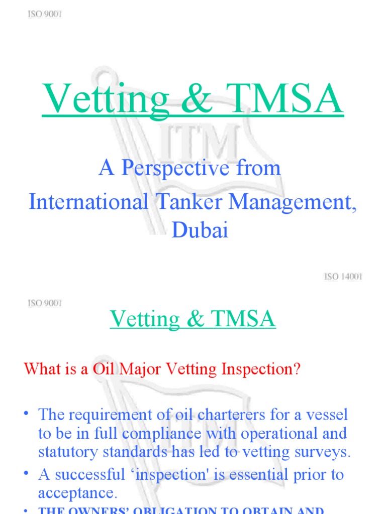 Tmsa 3 | PDF | Oil Tanker | Ships