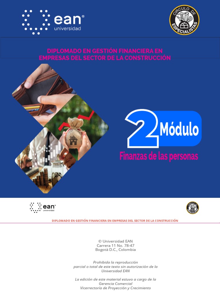 Modulo Finanzas de Las Personas | PDF | Presupuesto | Deuda