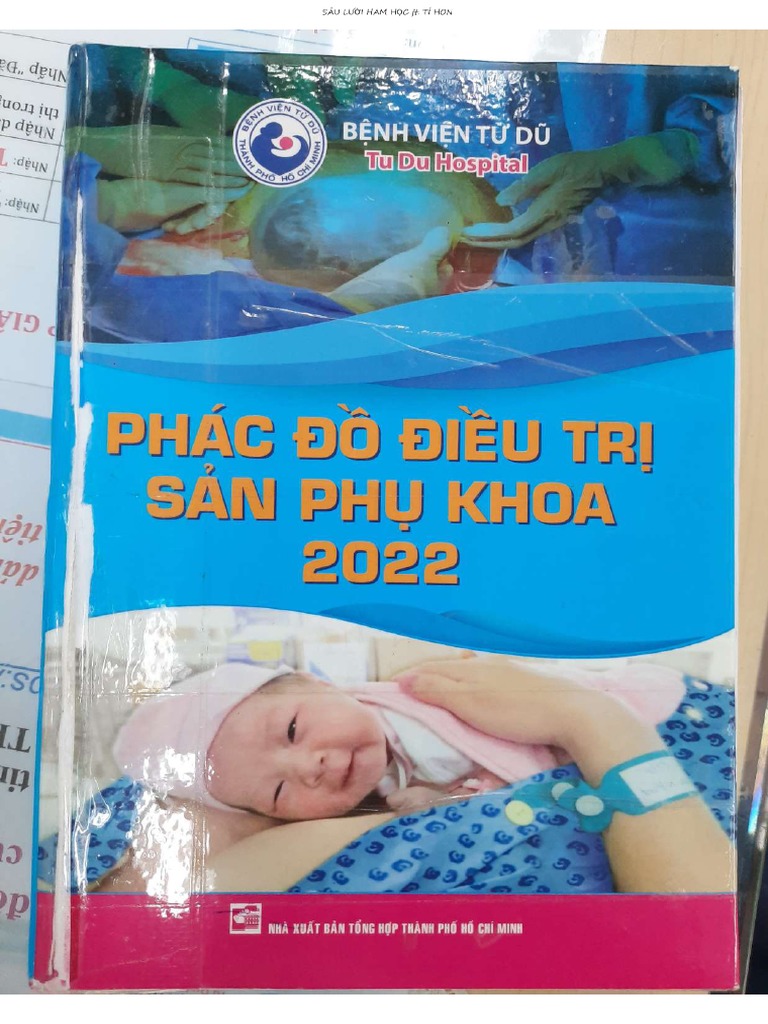 Phac Do Dieu Tri San Phu Khoa - BV Tu Du - 2022 | PDF