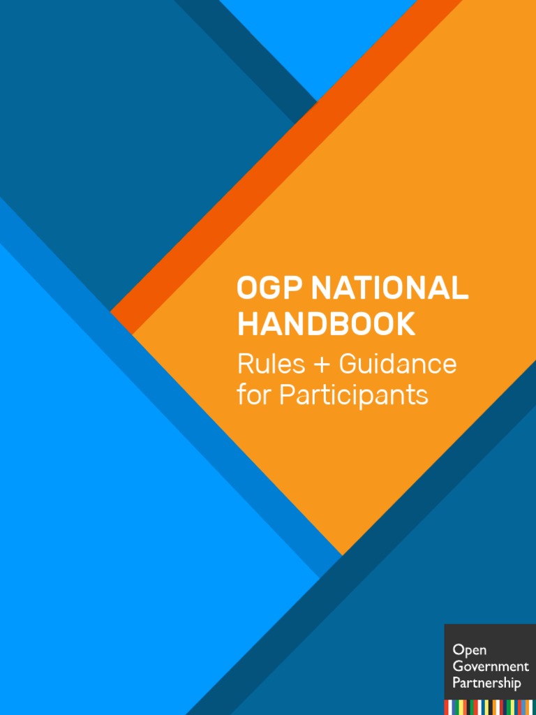 OGP National Handbook 2022 | PDF | Governance | Government
