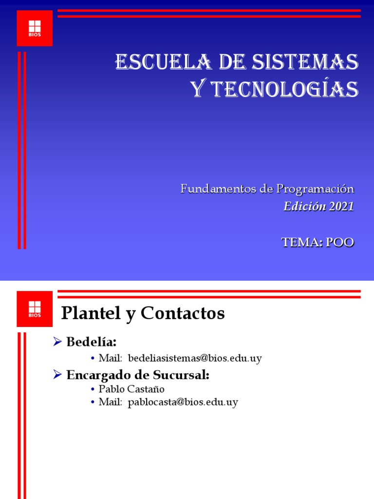4 Poo Pdf Herencia Programación Orientada A Objetos Objeto