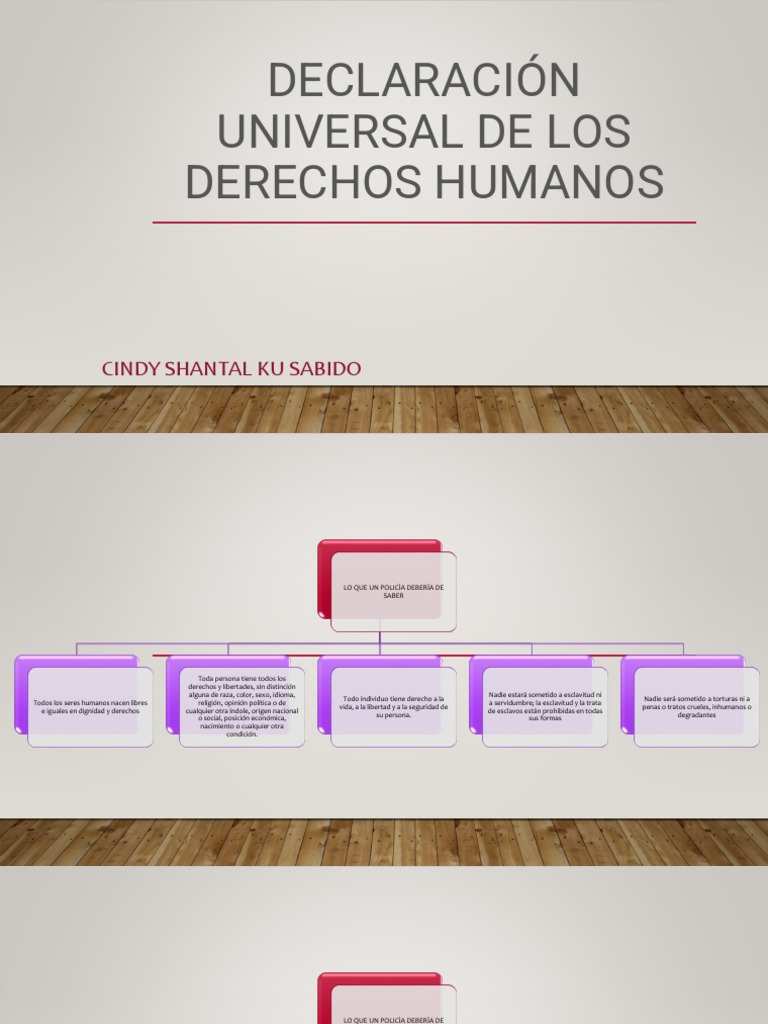Declaración Universal de Los Derechos Humanos | PDF | Derechos | Derechos humanos