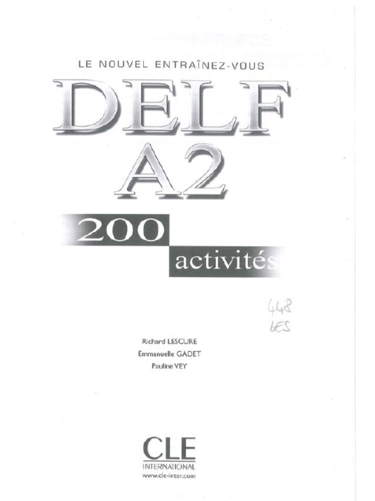 Delf A2 | PDF
