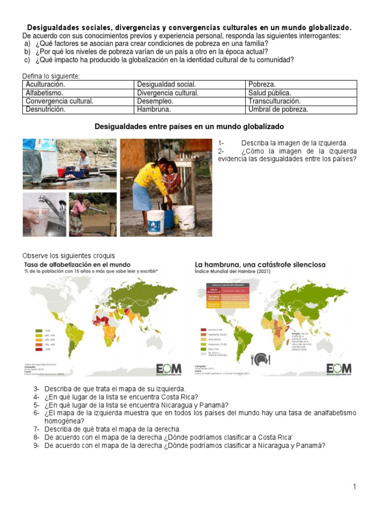 Cotidi 1 | PDF | Desigualdad social | Discriminación y relaciones raciales