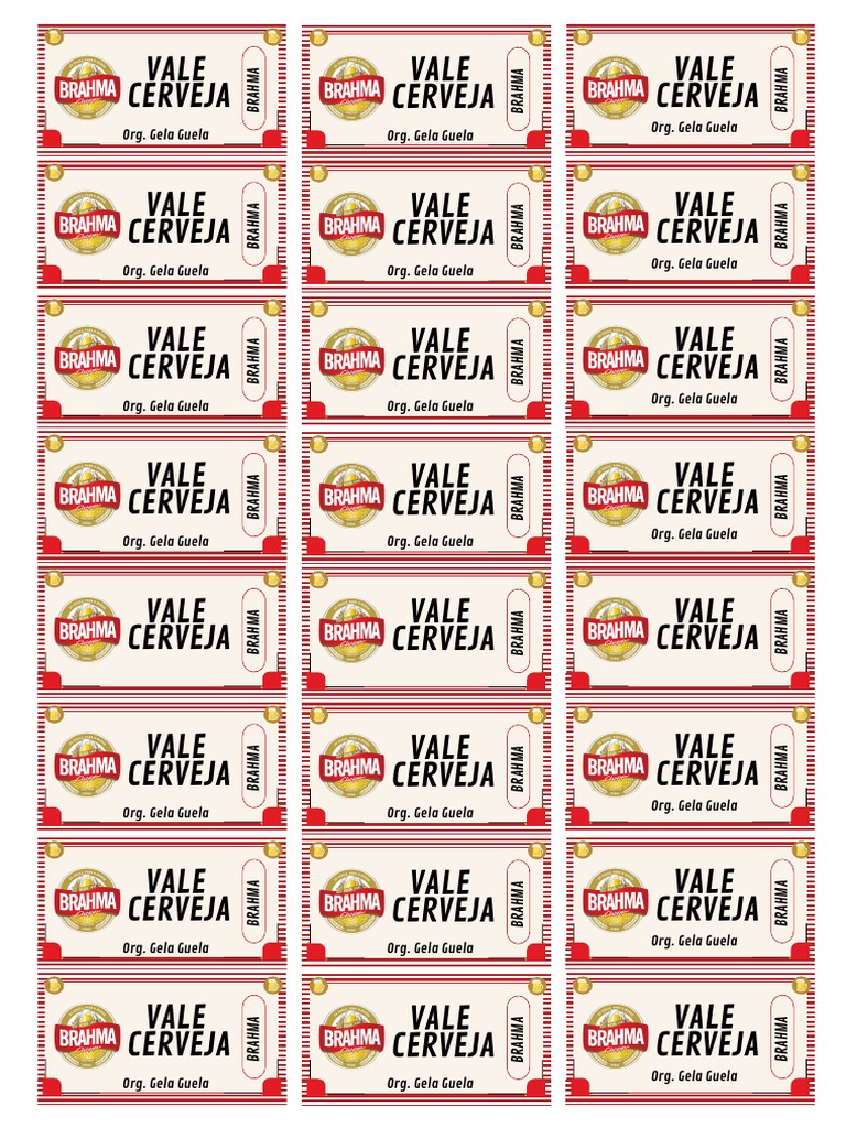 Vale Cerveja | PDF | Bebidas não alcoólicas | Alimentos