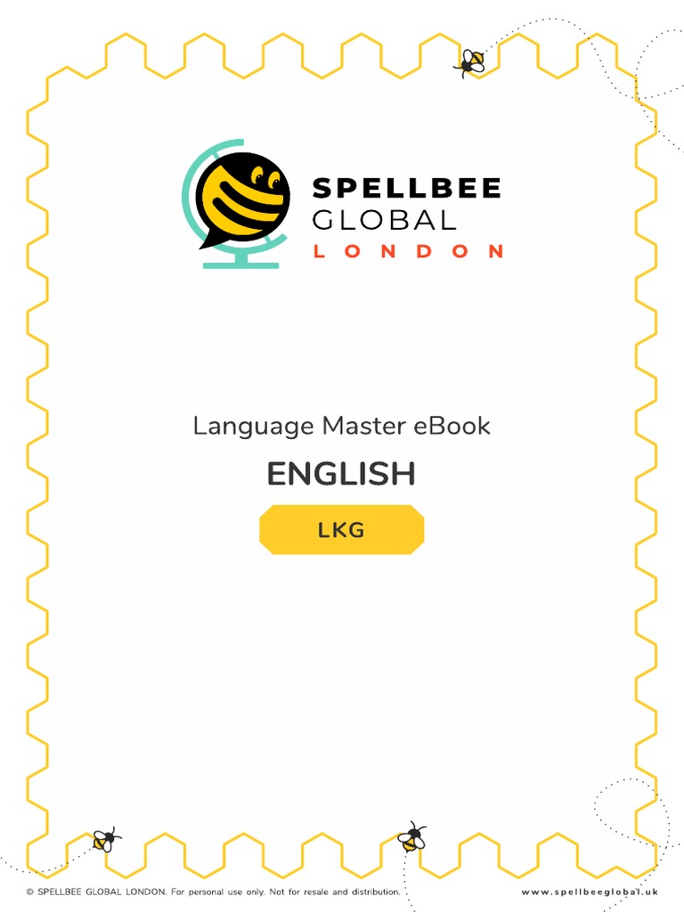 Lkg-English-language Master Ebook Spellbee Global, London | PDF