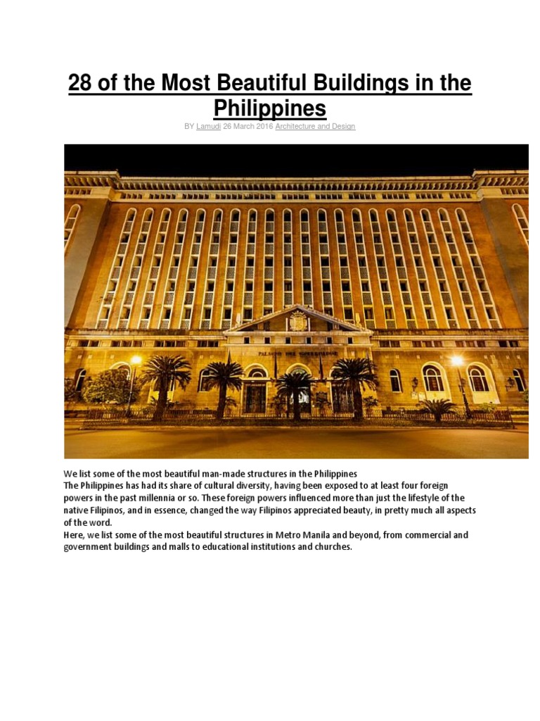 170604-28 of The Most Beautiful Buildings in The Philippines | PDF ...