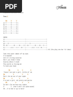 Evergreen - Richy Mitch & The Coal Miners - Guitar Chords and Tabs | PDF