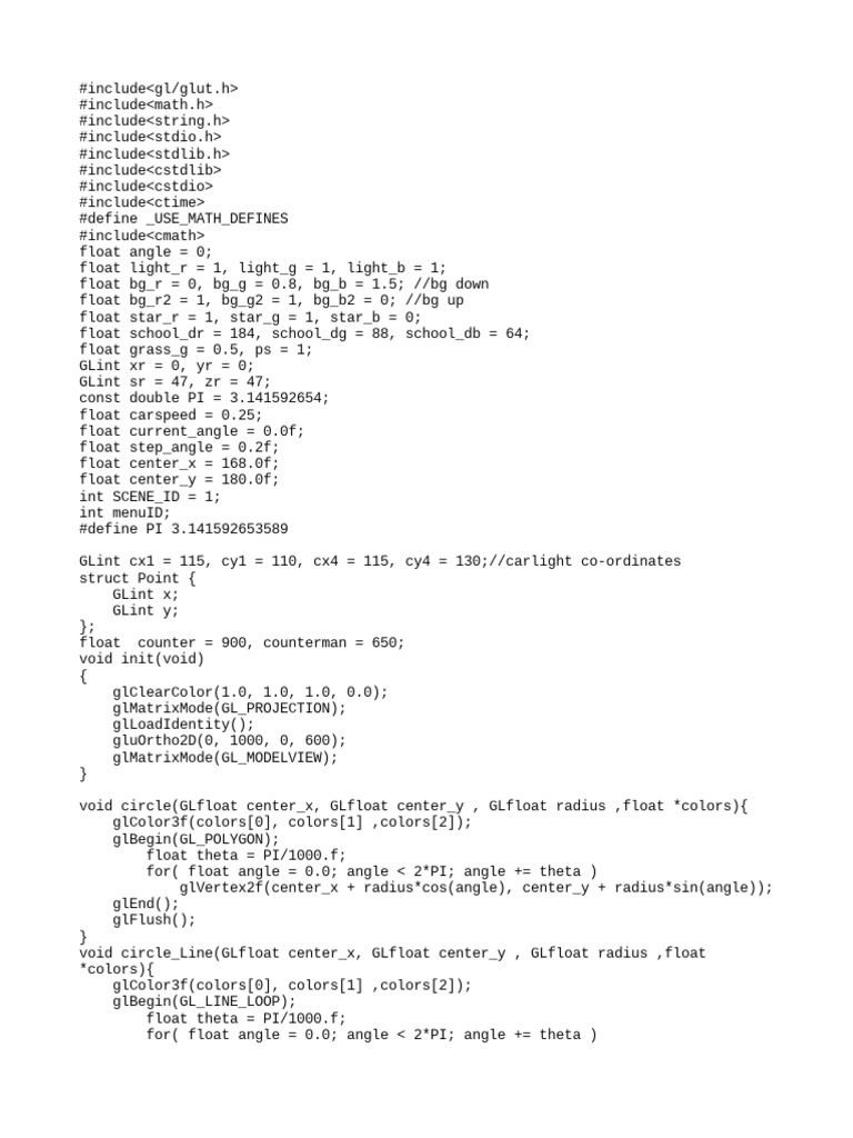 City Code For CGV | PDF