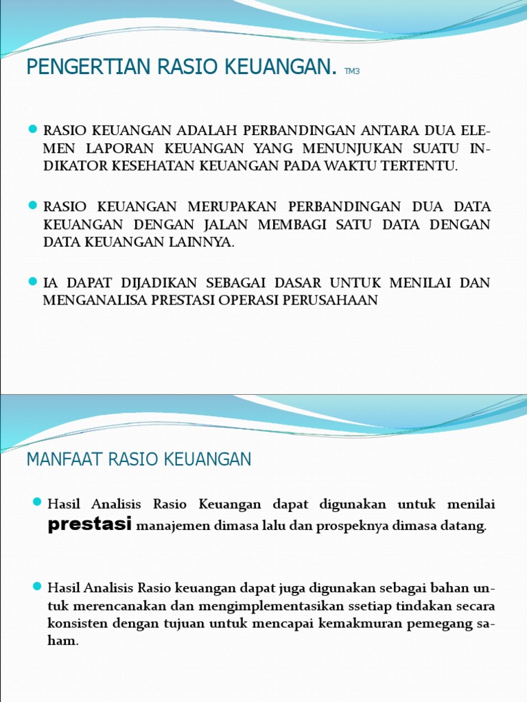 TM 3a Alk Rasio (Harahap) | PDF