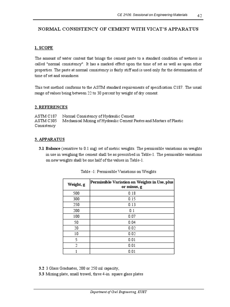10 Normal Consistency | PDF