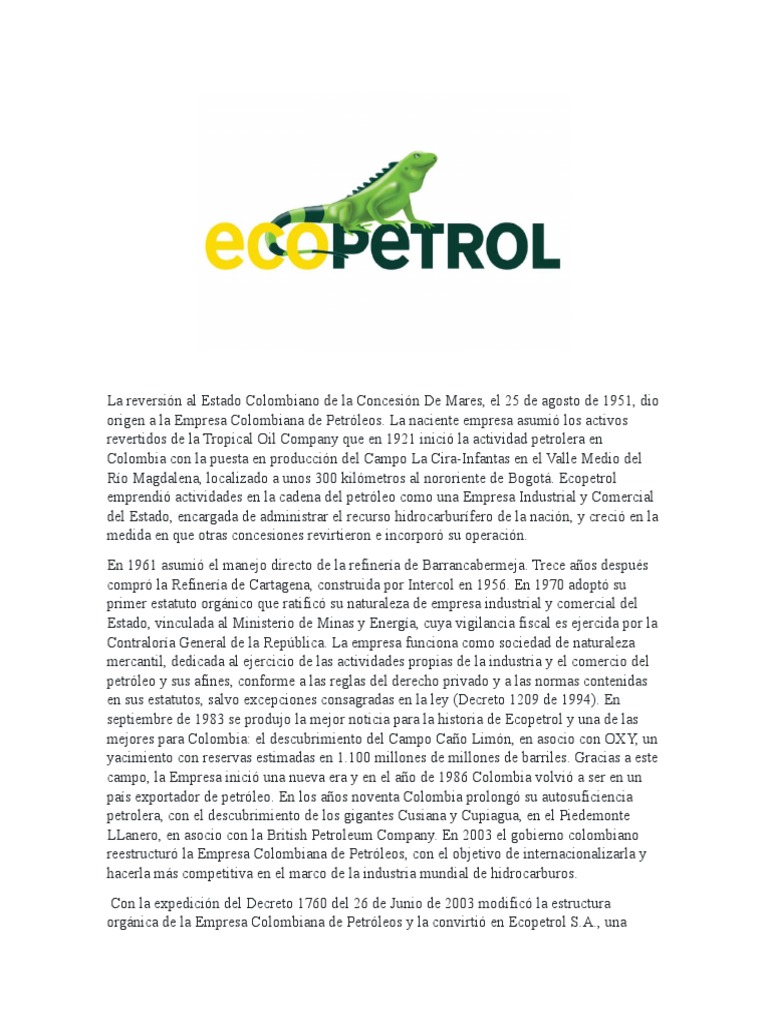 Ecopetrol | PDF