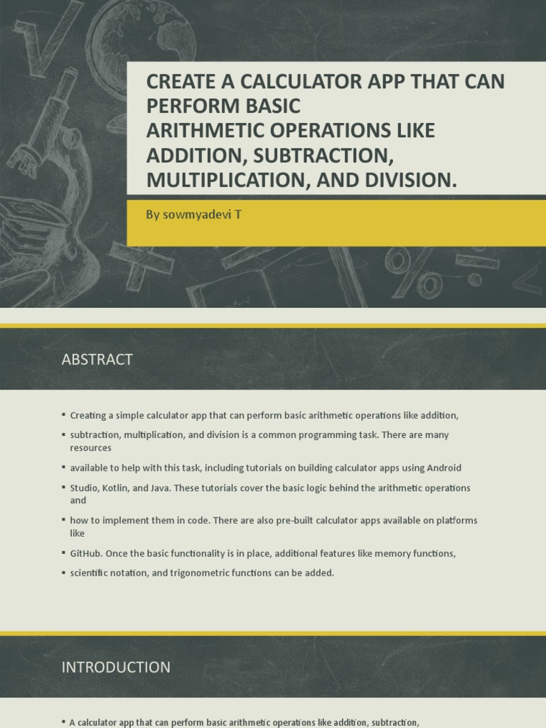 Build a Basic Calculator App Guide | PDF | Calculator | Computer Programming