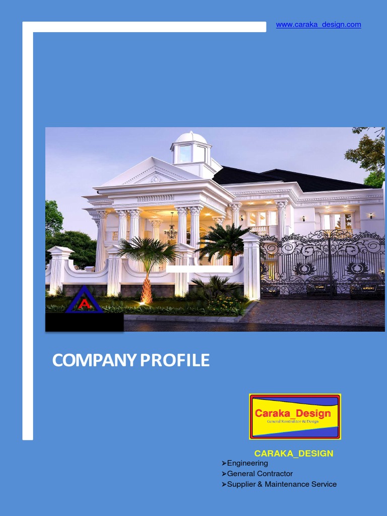 Company Profil Caraka - Design 4 | PDF