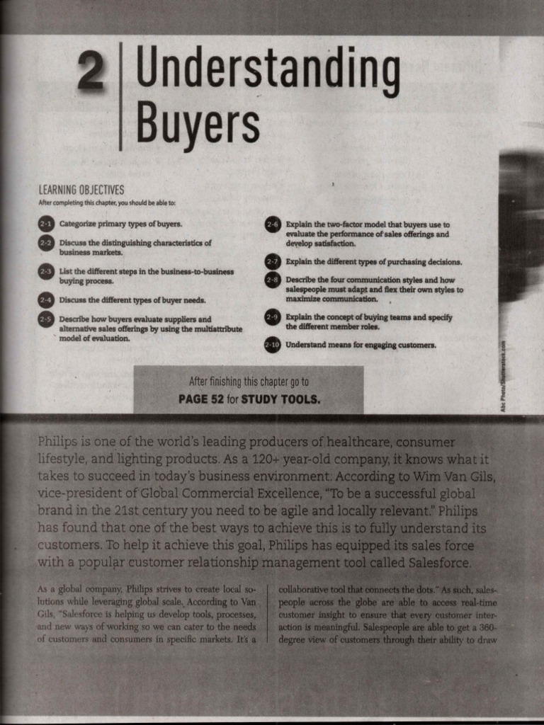 Chapter 2 - Understanding Buyers | PDF