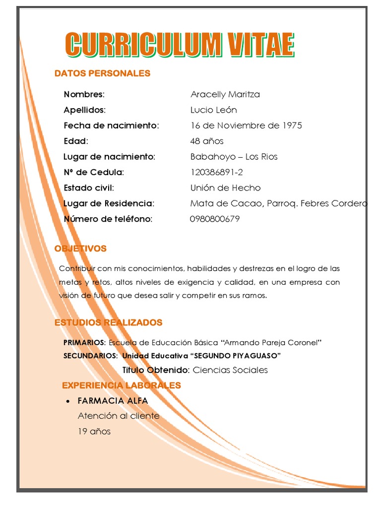 Aracelly Lucio | PDF