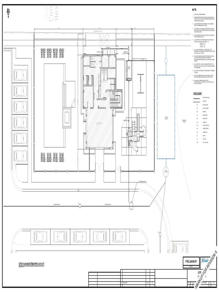Wastewater Layout | PDF | Plumbing | Sanitation