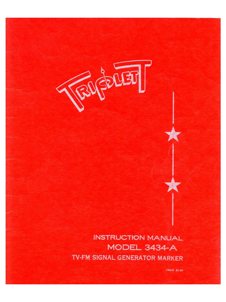 Triplett 3434-A Manual | PDF