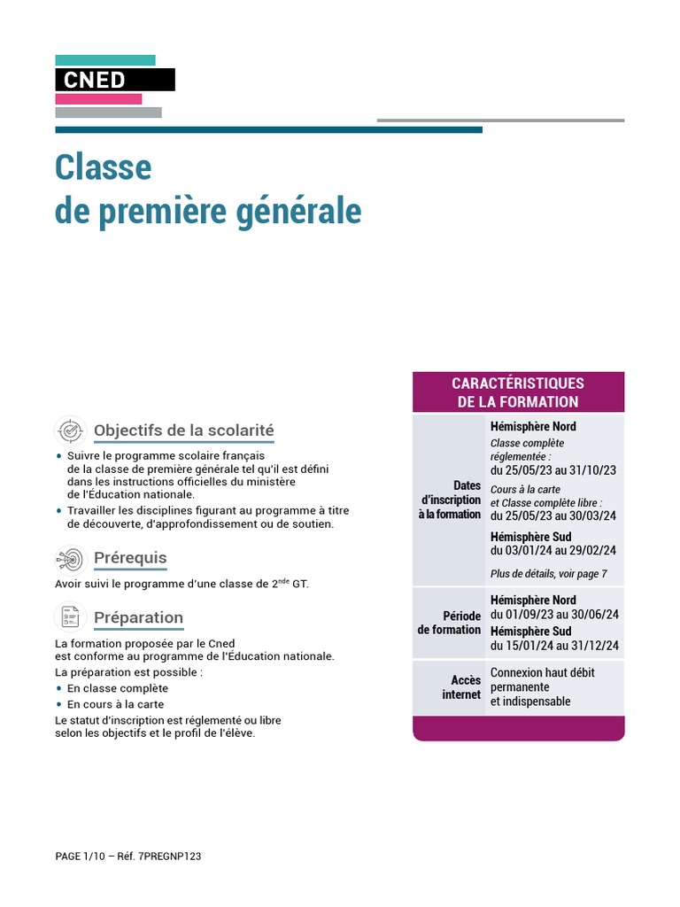 CNED_PREMIERE_GENERALE_DOC_INT23 | PDF