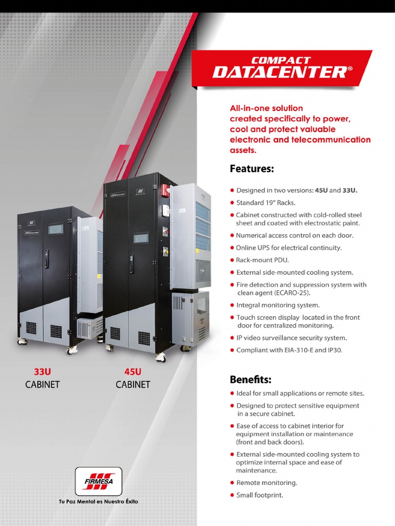 Catálogo Compact Datacenter | PDF