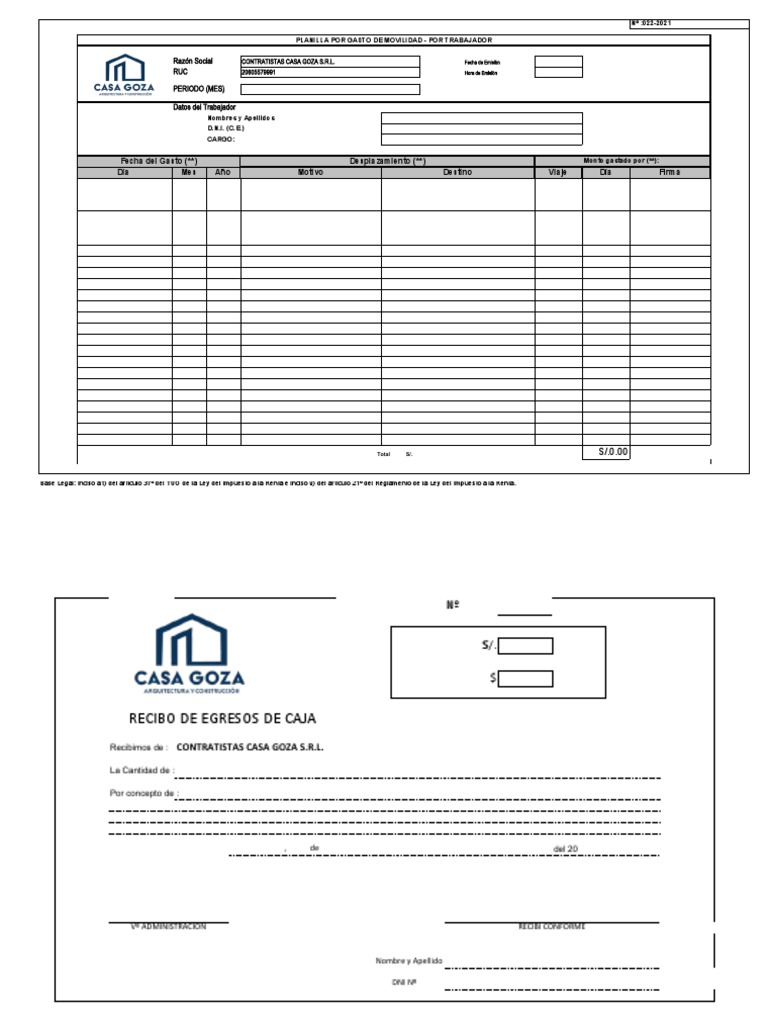FORMATOS DE TESORERIA | PDF | Finanzas del gobierno | Impuestos