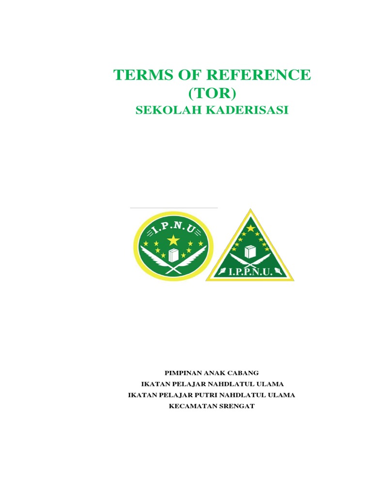 Tor Sekolah Kaderisasi-2 | PDF Tor Sekolah Kaderisasi-2 | PDF
