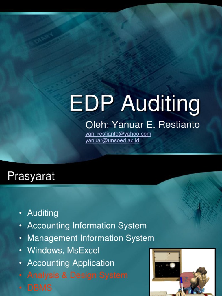 Edp Auditing | PDF | Komputer