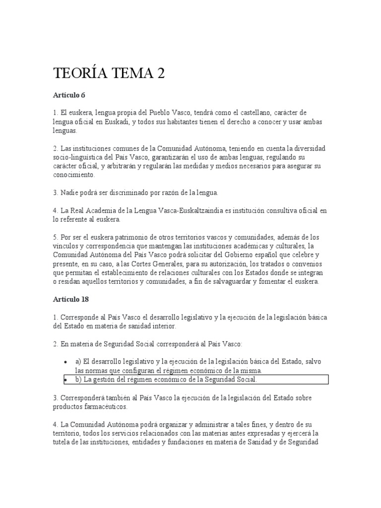 Teoría Tema 2 | PDF