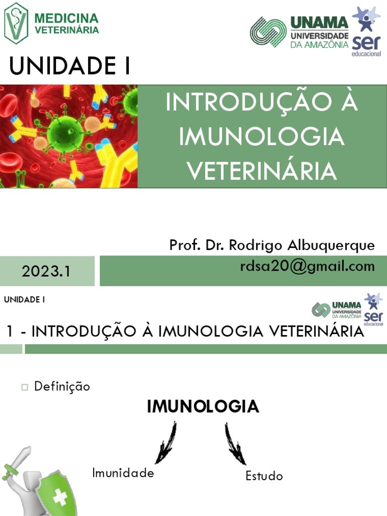 Aula 1 - Introdução À Imunologia Veterinária | PDF | Imunologia ... Aula 1 - Introdução À Imunologia Veterinária | PDF | Imunologia ...