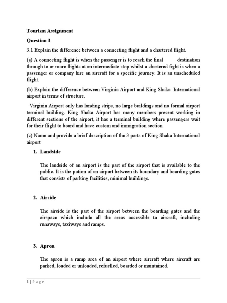 Tourism Project Grade 11 | PDF | Business