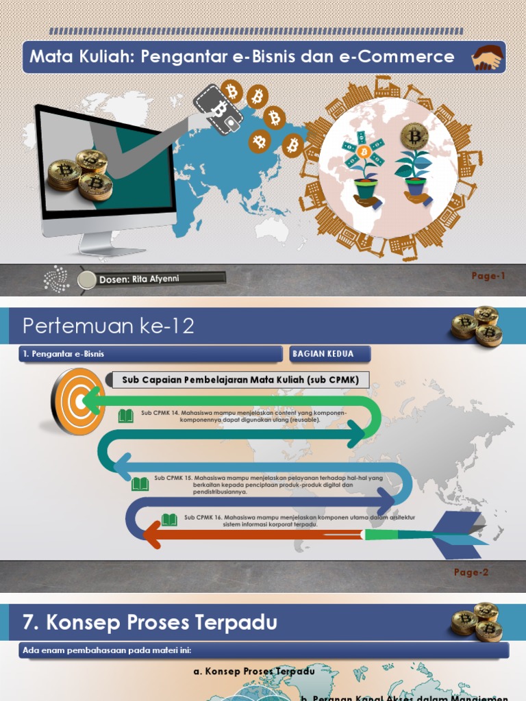 Pengantar e-Bisnis & e-Commerce | PDF