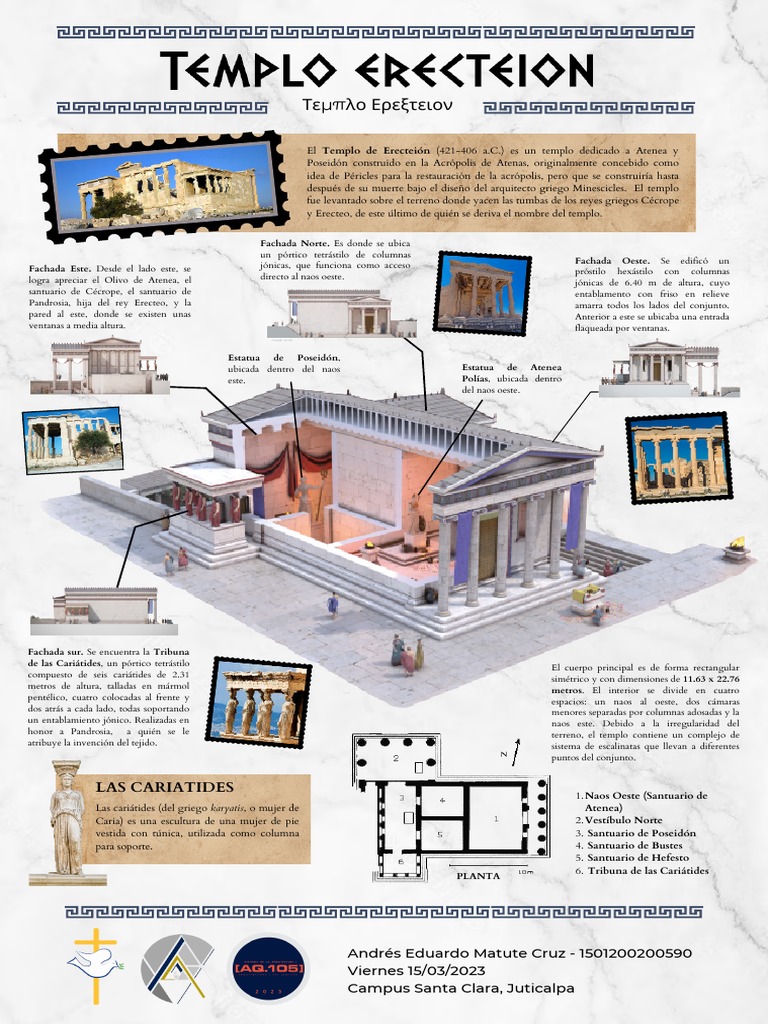 Templo Erecteion | PDF | Diseño arquitectonico | Arquitectura