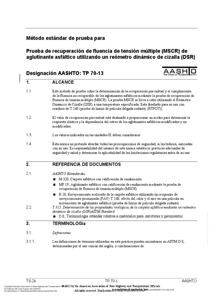 4 Cinthya Norma Aashto TP 70 2007 Español | PDF