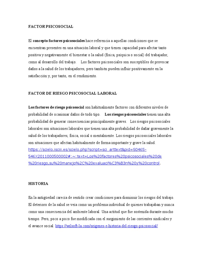 Act 10. - Psicología y SG - SST | PDF