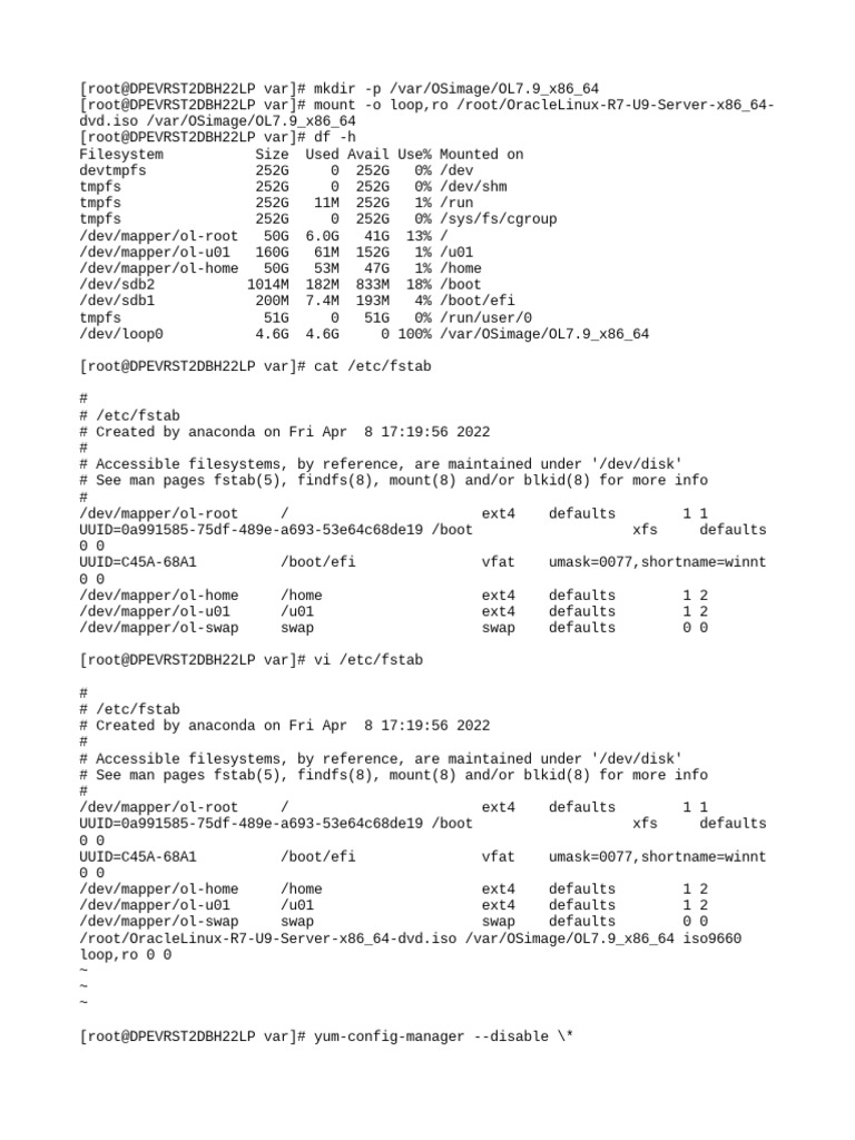 How-To-create Local Repo OL | PDF | Data | Information Technology Management