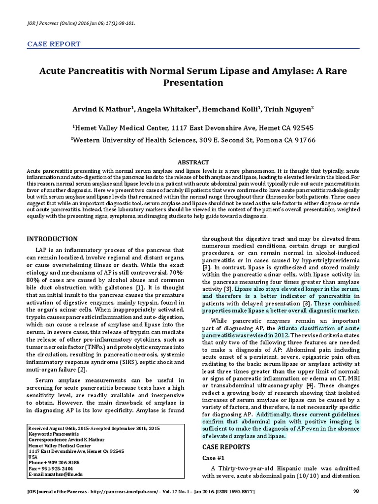 acute_pancreatitis_with_normal_serum_lipase_and_amylase_a_rare ...