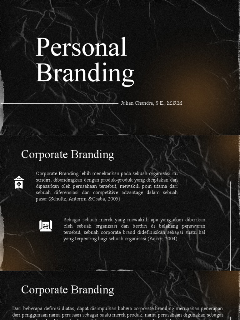 07 - Personal Branding | PDF | Bisnis