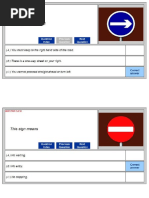 Learning Licence Test Questions Answers | PDF | Traffic | Vehicles