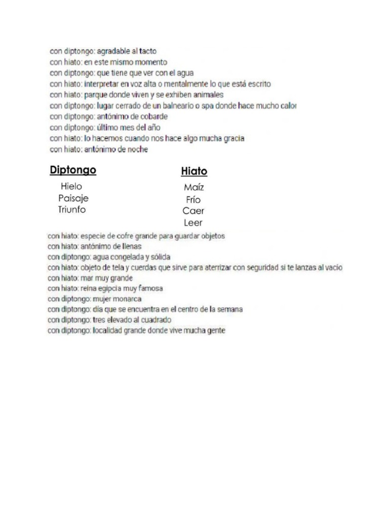 Separa en Sílabas Las Siguientes Palabras y Encierra en Un Círculo La ...