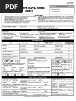 Member Data Change Request Form Form E 4 | PDF | Annulment | Identity ...