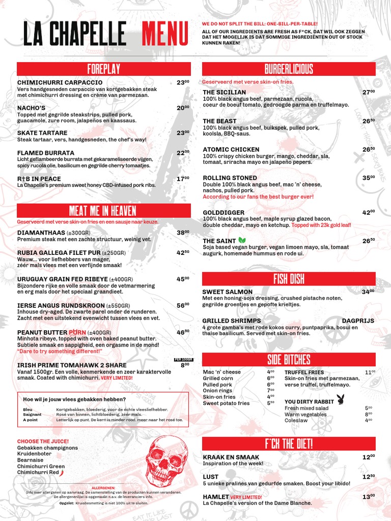 La Chapelle - Menukaart November 2022 - 25x35cm (1) - 1 | PDF