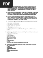 Pseudocode practice questions with answers | PDF | Computer Programming | Computing