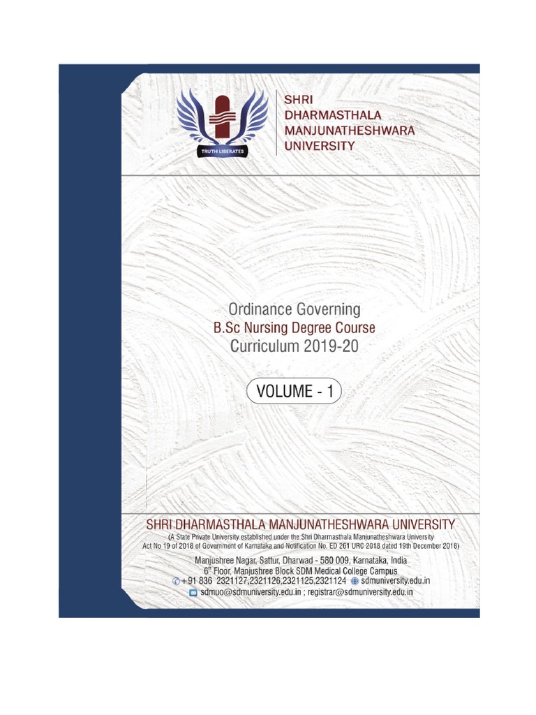 B.Sc. Nursing Program Guide | PDF | Human Body | Nursing